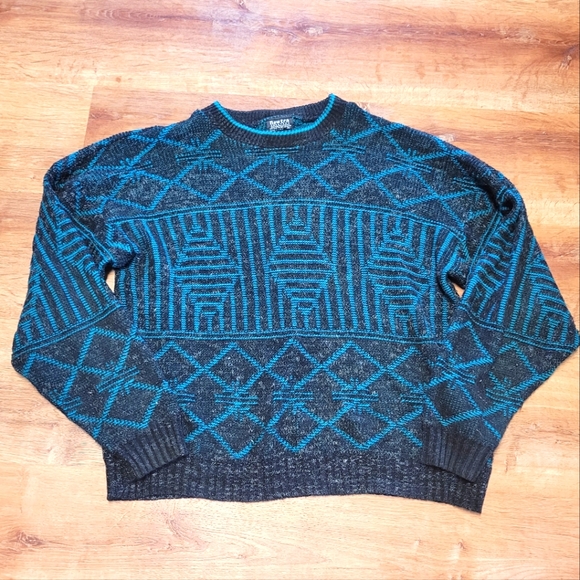 New Era | Sweaters | Vintage New Era Extra Large Sweater Made In ...